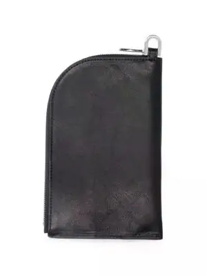 Rick Owens Logo-embossed Leather Wallet - Black