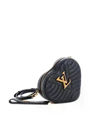 LOUIS VUITTON New Wave Heart Quilted Leather Crossbody Bag