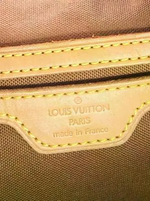 LOUIS VUITTON Vintage Montsouris Monogram Canvas Gm Backpack