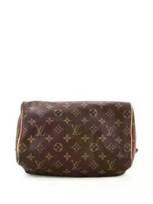 LOUIS VUITTON Speedy Handbag Monogram Canvas 25 Satchel