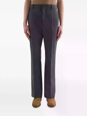 JIL SANDER Fil-à-fil Wool Trousers