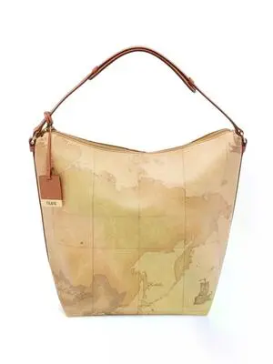 ALVIERO MARTINI 1° CLASSE Geo Map Graphic-print Tote Bag