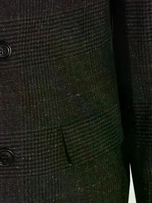 Brunello Cucinelli Check-pattern Double-breasted Suit - Brown