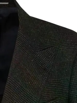 Brunello Cucinelli Check-pattern Double-breasted Suit