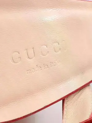 Gucci Logo-plaque Ankle-strap Sandals