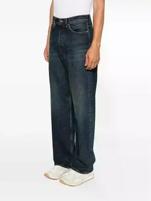 Moncler Stone-washed Straight-leg Jeans