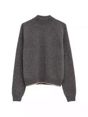 Jacquemus Contrast-trim High-neck Sweater