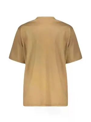 Burberry Logo-print Short-sleeve T-shirt - Neutrals
