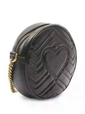 Gucci 2000s Gg Marmont Round Shoulder Bag