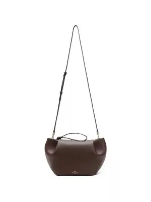 LA PORTEGNA Marta Leather Clutch Bag