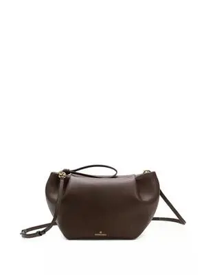 LA PORTEGNA Marta Leather Clutch Bag
