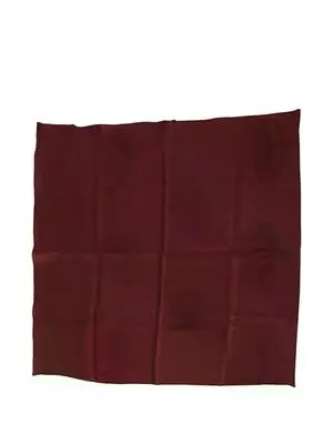 Dolce & Gabbana Crown-motif Silk Handkerchief - Red