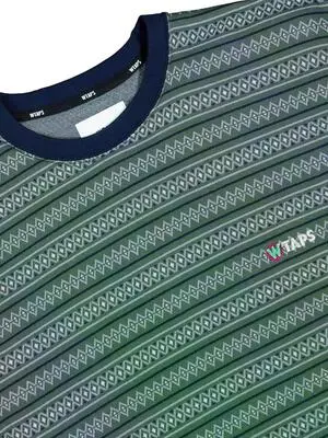 WTAPS Geometric-pattern T-shirt