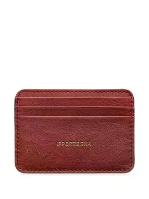 LA PORTEGNA Humphrey Card Holder - Red