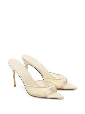Femme La Bella Lace-panel Sandals
