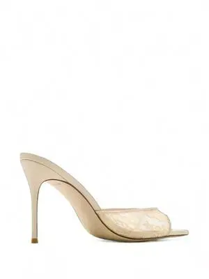 Femme La Bella Lace-panel Sandals