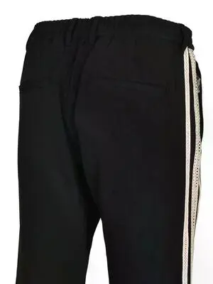 CEDARWOOD Crochet-knit Logo-embroidered Track Pants