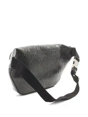Gucci 2010s Gg Embossed Belt Bag