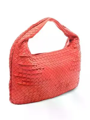 Bottega Veneta 2010s Intrecciato Veneta Shoulder Bag