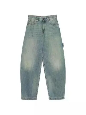 DARKPARK Audrey Faded-effect Hammer-loop Jeans