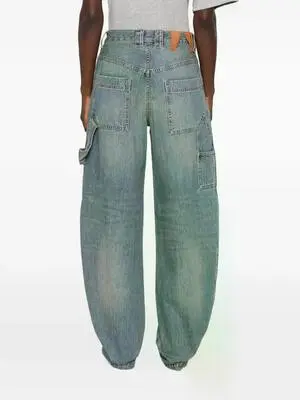 DARKPARK Audrey Faded-effect Hammer-loop Jeans