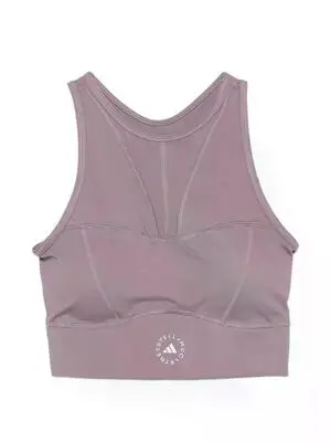 Adidas By Stella McCartney Training Logo-print Crop Top