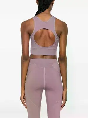 Adidas By Stella McCartney Training Logo-print Crop Top