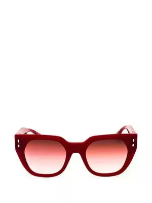 Isabel Marant Étoile Oversized Square-frame Sunglasses - Red