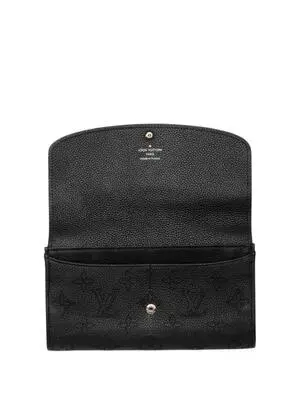 LOUIS VUITTON 2017 Monogram Mahina Iris Wallet Long Wallets