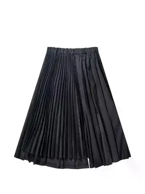 Comme Des Garçons Asymmetric Pleated Skirt