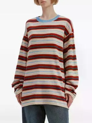 B+AB Striped Sweater - Neutrals