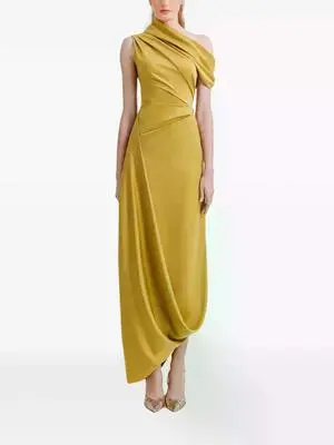 GEMY MAALOUF Asymmetrical Draped Dress