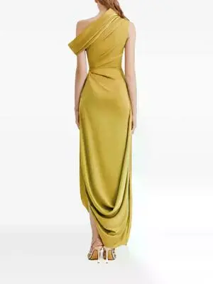 GEMY MAALOUF Asymmetrical Draped Dress