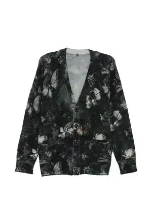 R13 Butterfly-print Cardigan