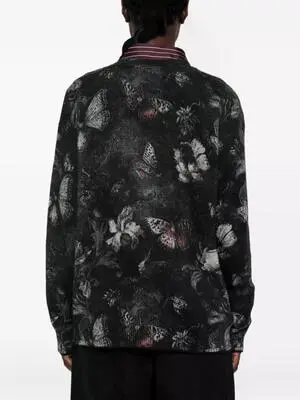 R13 Butterfly-print Cardigan