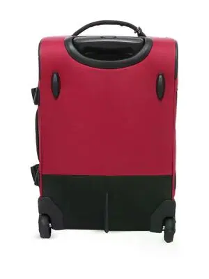 K-WAY Small Valigia Blossac Four-wheel Strap Suitcase