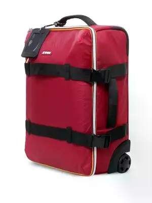 K-WAY Small Valigia Blossac Four-wheel Strap Suitcase