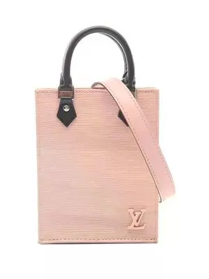 LOUIS VUITTON 2021 Epi Petit Sac Plat Satchel - Pink