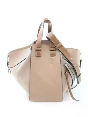 Loewe 2010s Small Hammock Tote Bag - Neutrals