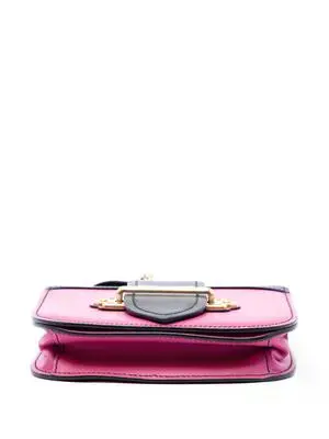 Prada 2010-2026 Saffiano Trimmed City Calf Pionniere Crossbody Bag