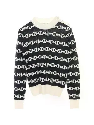 Hermès 2010s Chaîne D'ancre Sweater