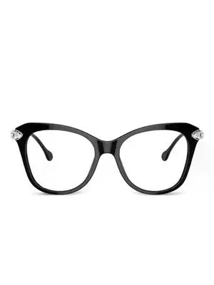 SWAROVSKI Cat-eye Glasses - Black