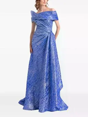 GEMY MAALOUF Off-the-shoulder Draped Dress