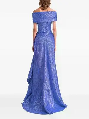 GEMY MAALOUF Off-the-shoulder Draped Dress