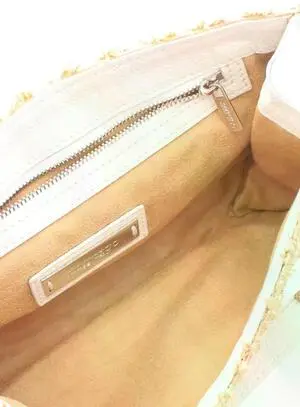 JIMMY CHOO 2000s Straw Clutch Bag