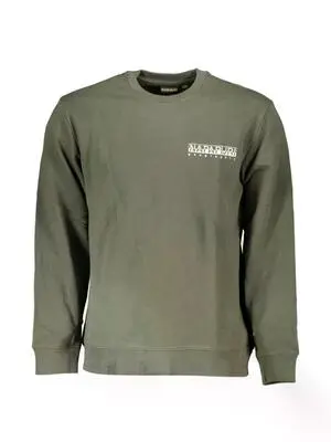 NAPAPIJRI Geographic Logo-print Sweatshirt - Green