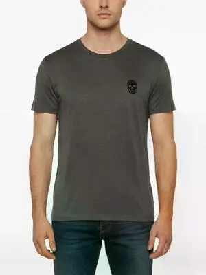 Alexander McQueen Skull-print Short-sleeve T-shirt - Grey