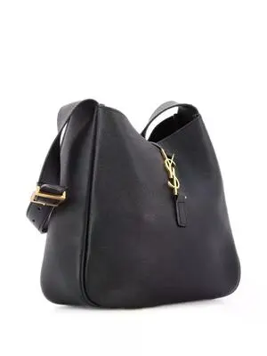 Saint Laurent Le 5 A 7 Supple Leather Small Hobo Bag