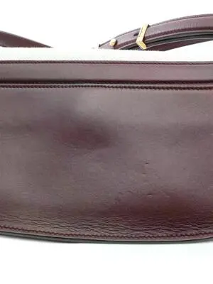 FERRAGAMO 2010s Trapezio Gancini Shoulder Bag