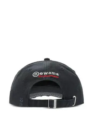NEW AMSTERDAM SURF ASSOCIATION Distressed Logo-embroidered Cap